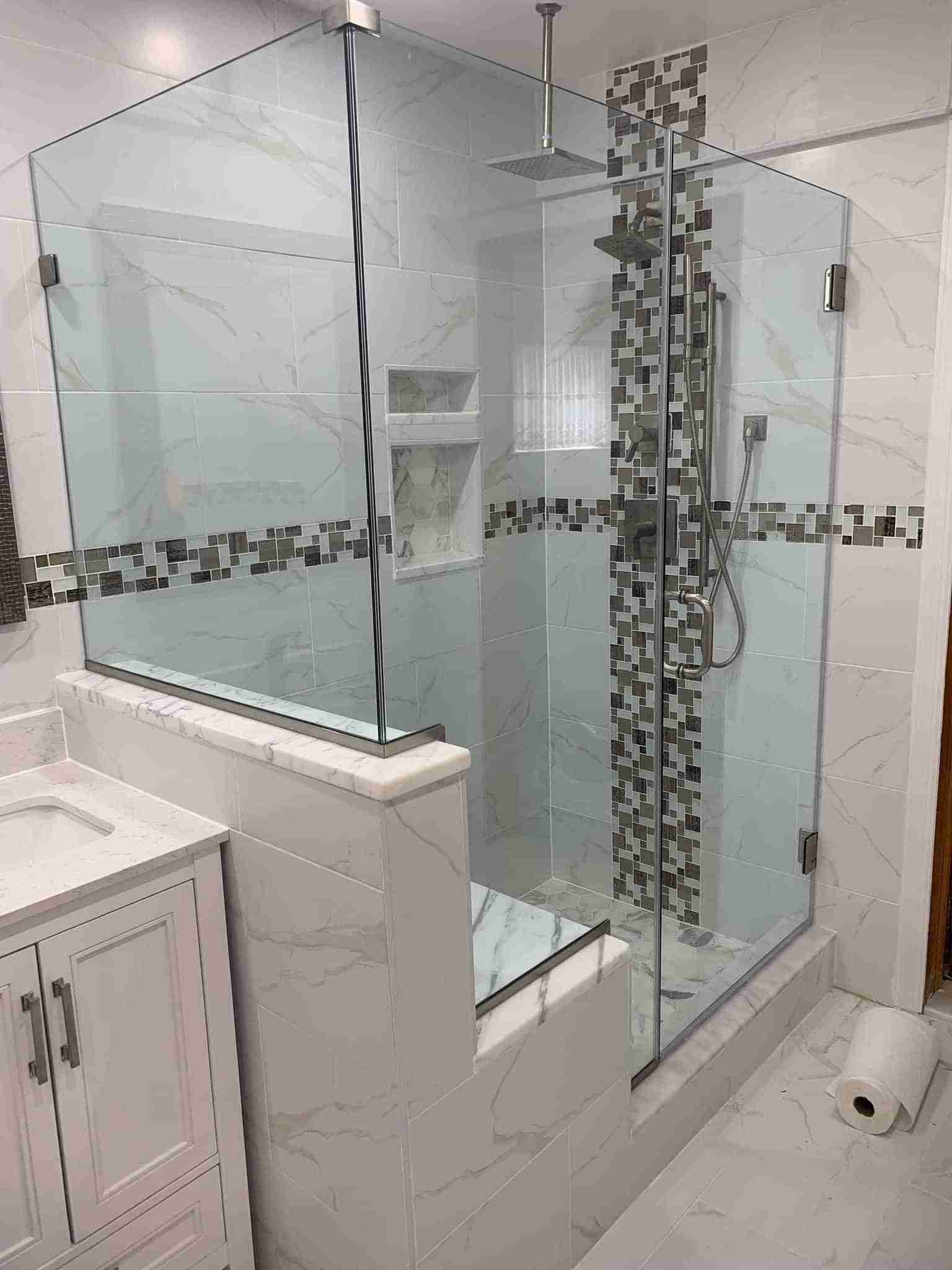 Custom Glass Shower Doors NJ - Accurate Glass & Mirror